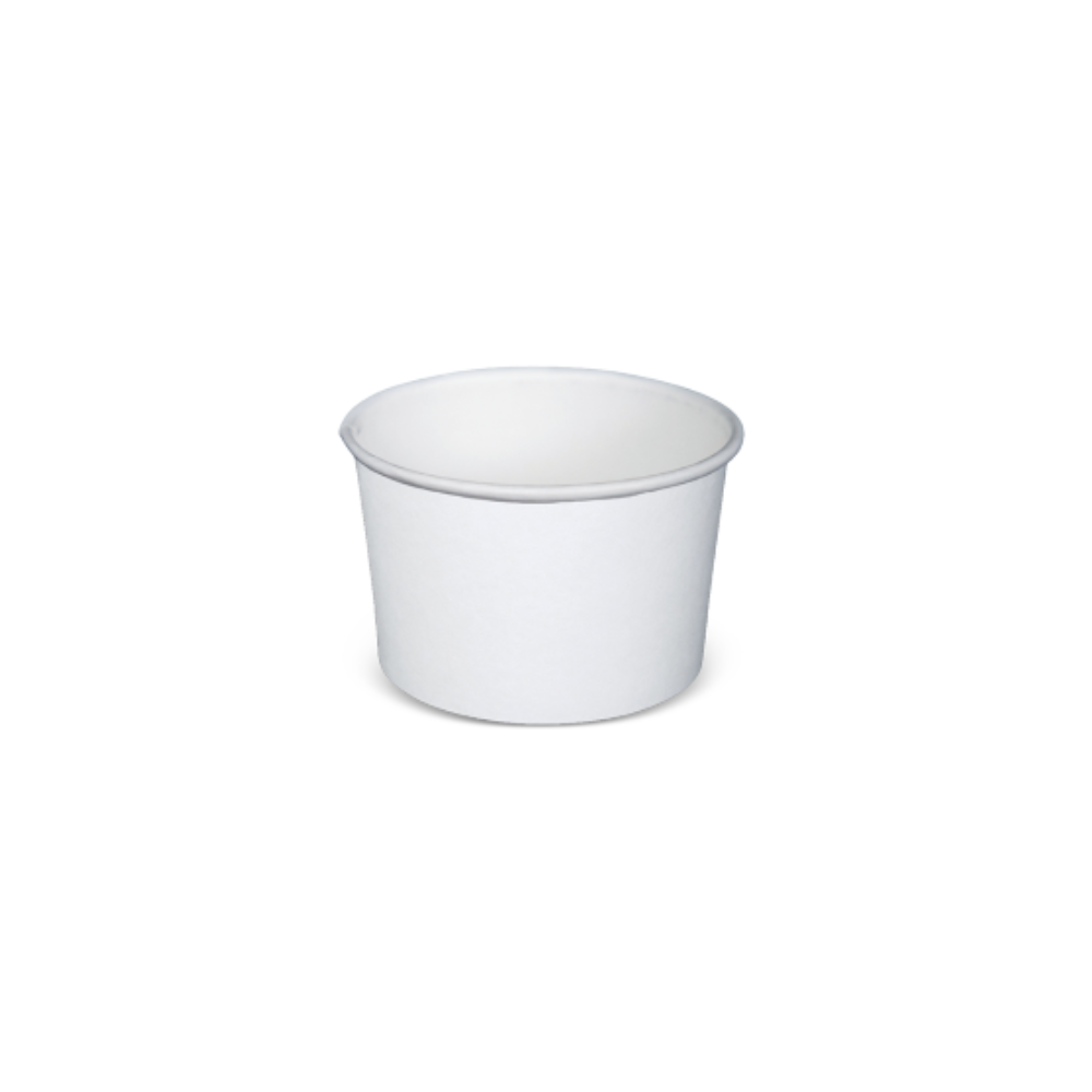 Shop Plain White 2 Scoop 3oz Cup - 1000/Ctn| Star Group