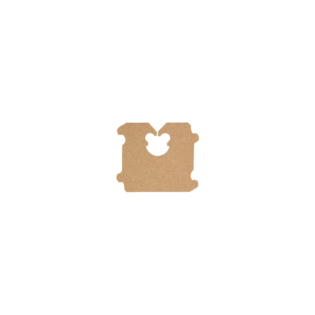 Breeze Bread Lock Tag Paper Kraft 23x21mm – Star Group