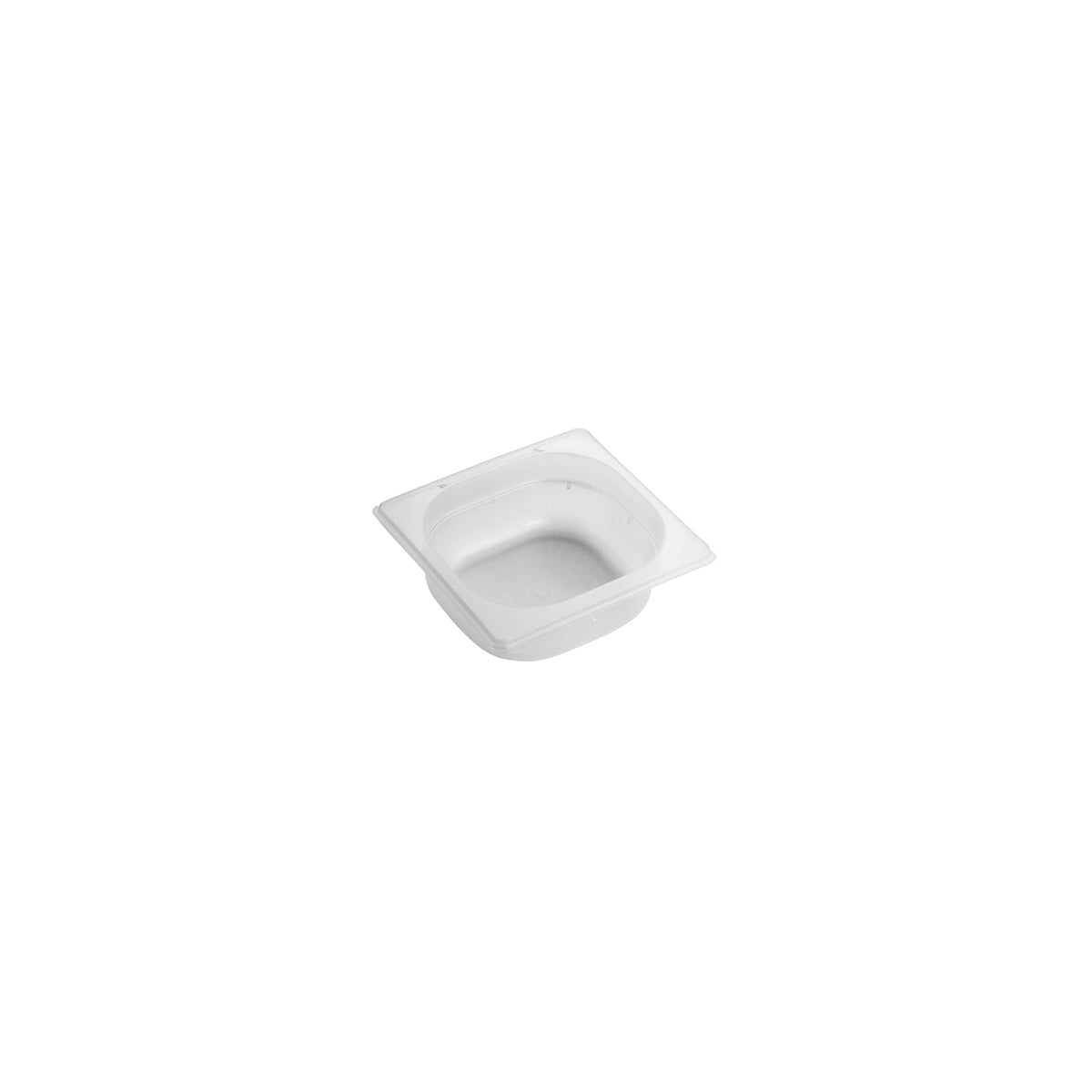Inox Macel Gastronorm Pan Polypropylene 1/6 Size 176x162x65mm/1.0Lt ...
