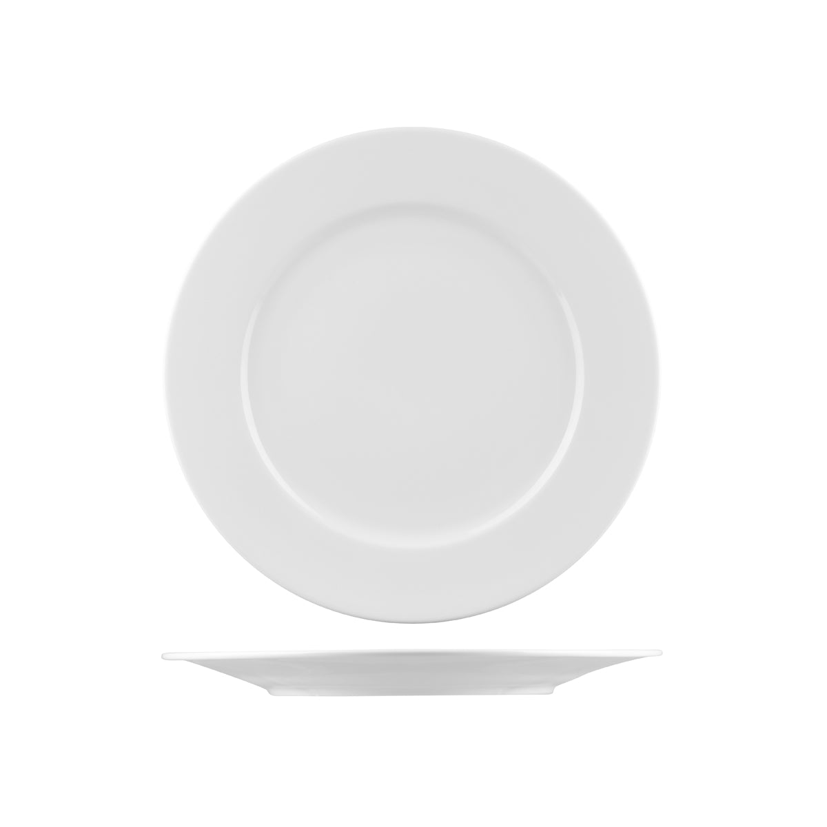 AFC Bistro Round Plate with Wide Rim 280mm | Commercial supplies – Star ...